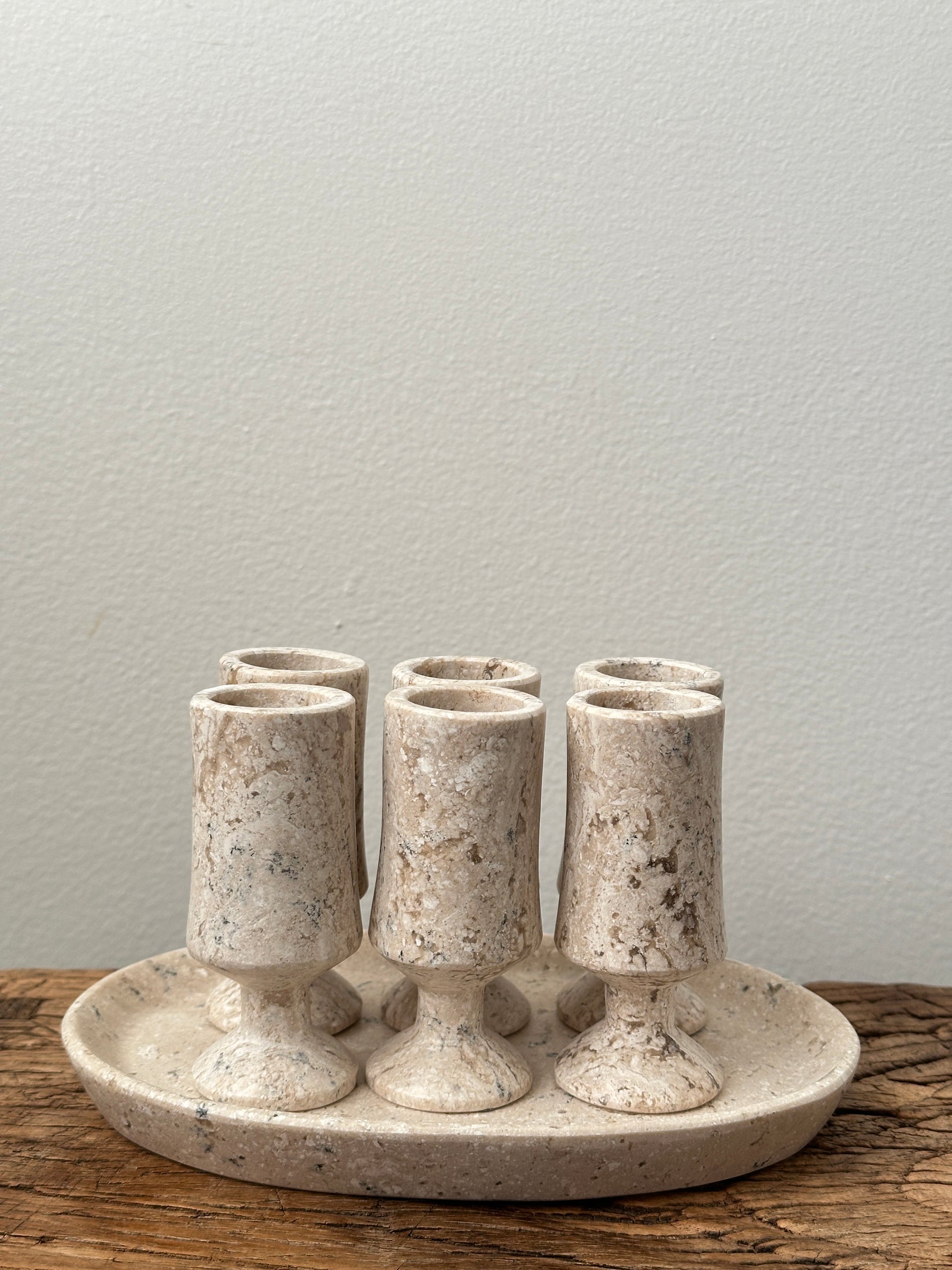 FLUTED TRAVERTINE TEQUILEROS – shopcasapetalos